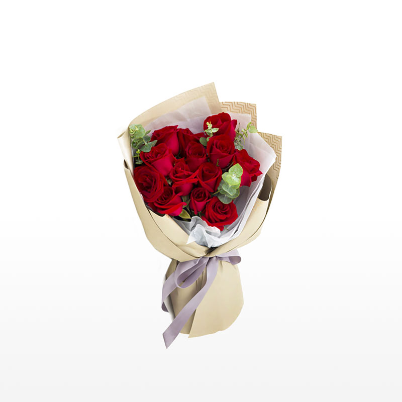 13 Red Roses – Send Flowers to China – Rén Gifts